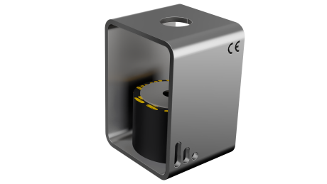 Isolation Support Hanger with elastomeric Pads